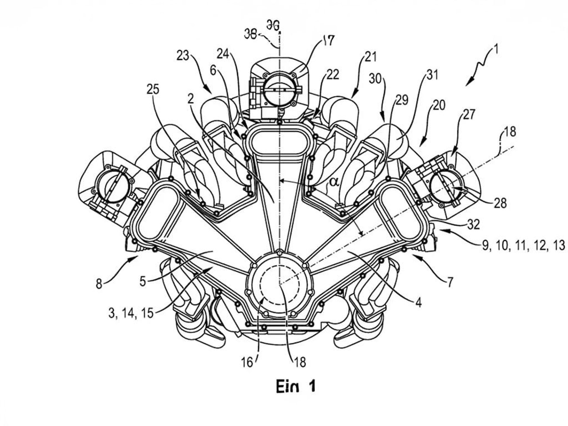 Porsche patents W18 engine and could be gunning for Bugatti Chiron ...
