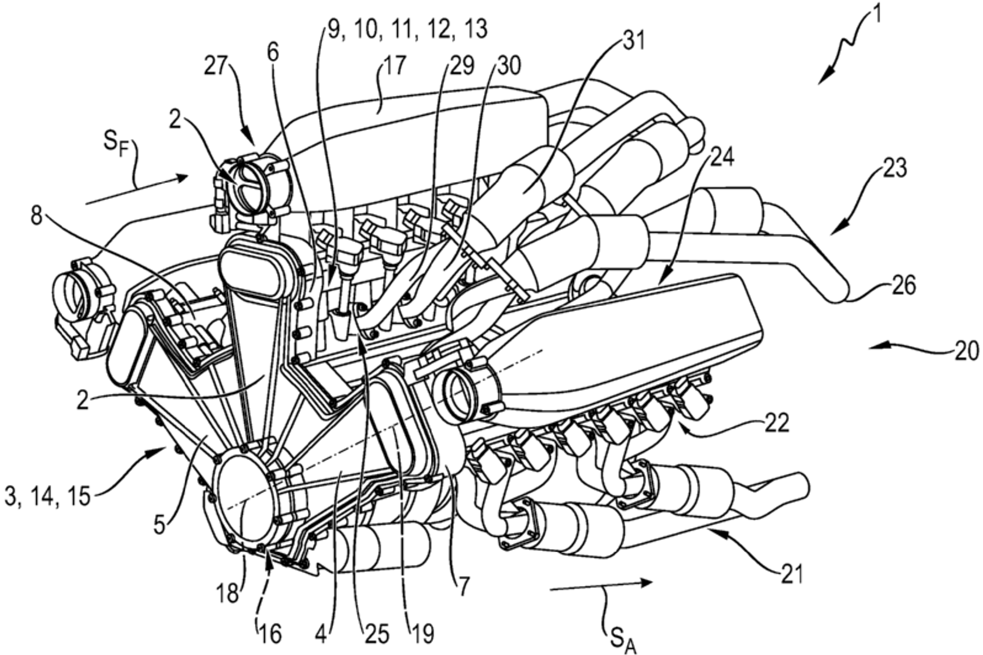 Porsche patents W18 engine and could be gunning for Bugatti Chiron ...