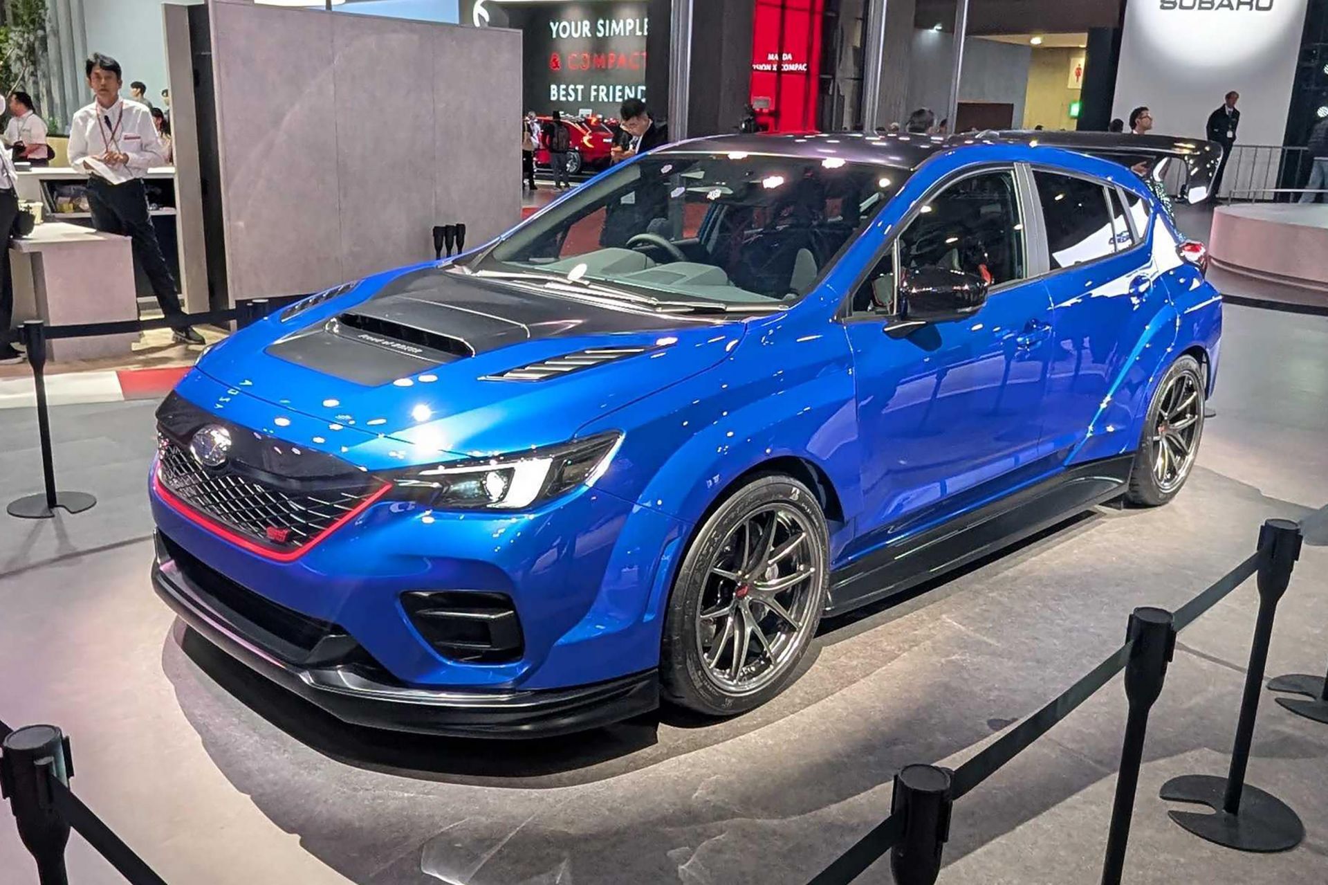 Subaru Impreza STI and electric liftback concepts unveiled in Tokyo ...