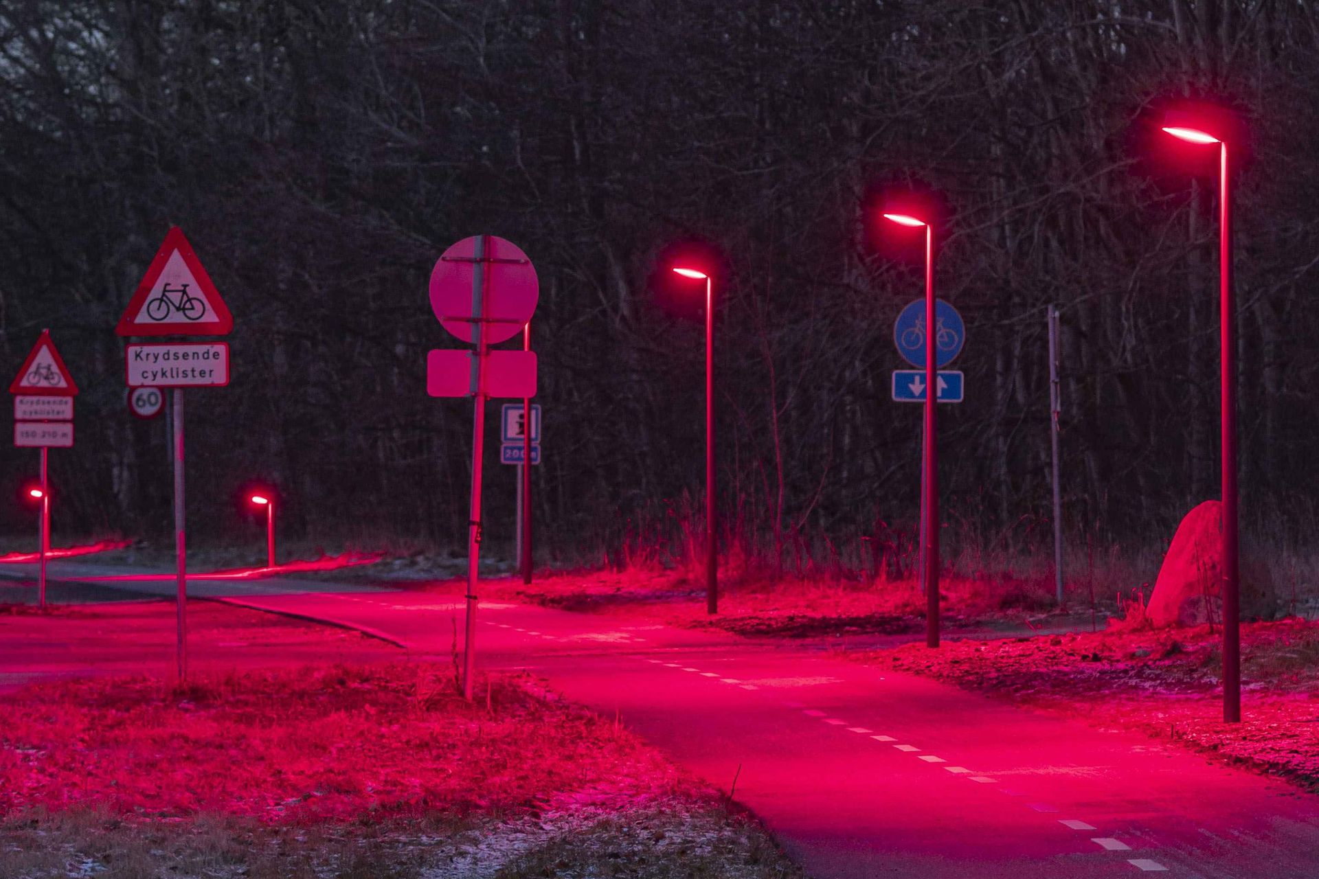 Denmark sees red on revolutionary smart street lights | CarExpert