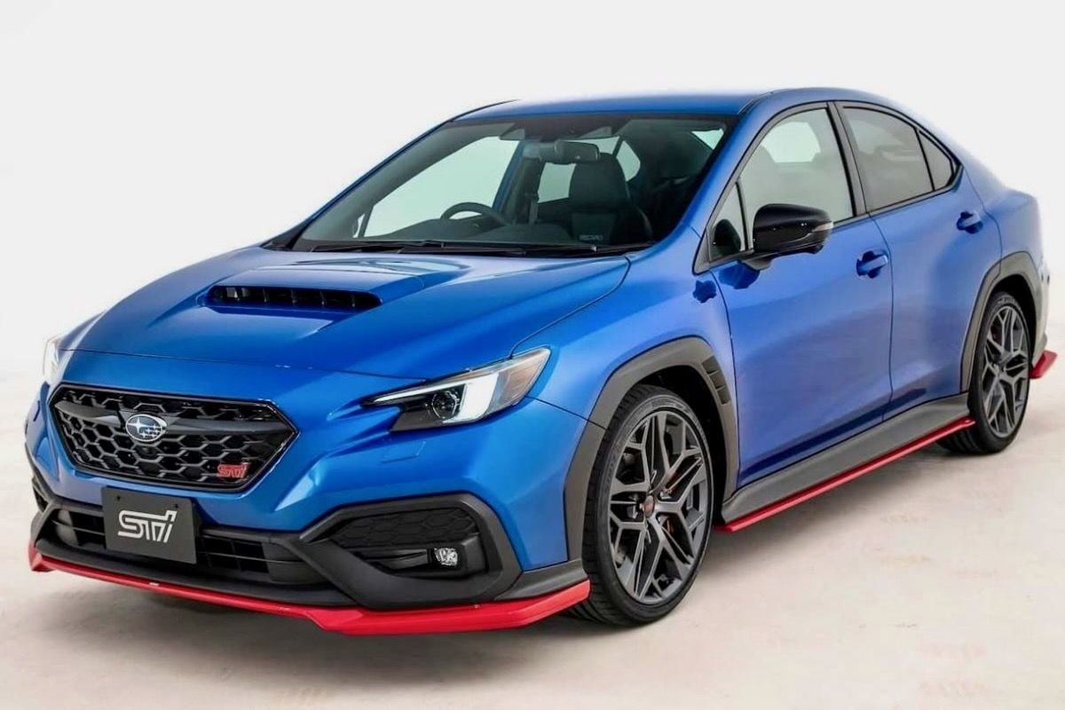 Subaru WRX STI Sport prototype revealed, crowd goes mild | CarExpert