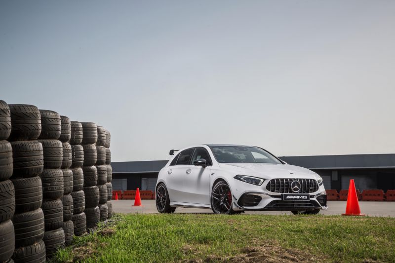 2021 Mercedes-AMG A45 S track review | CarExpert