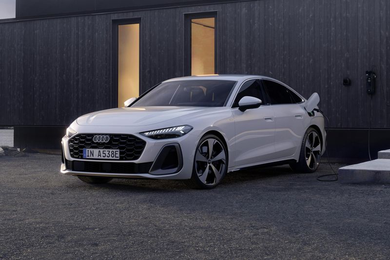 2025 Audi A5 e-hybrid revealed to take on 3 Series, C-Class PHEVs | CarExpert